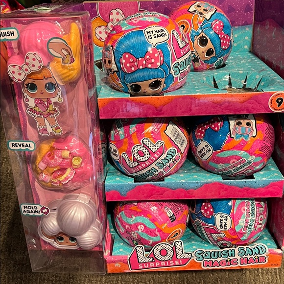 Toys | Lol Surprise Squish Sand Magic Hair Set | Poshmark